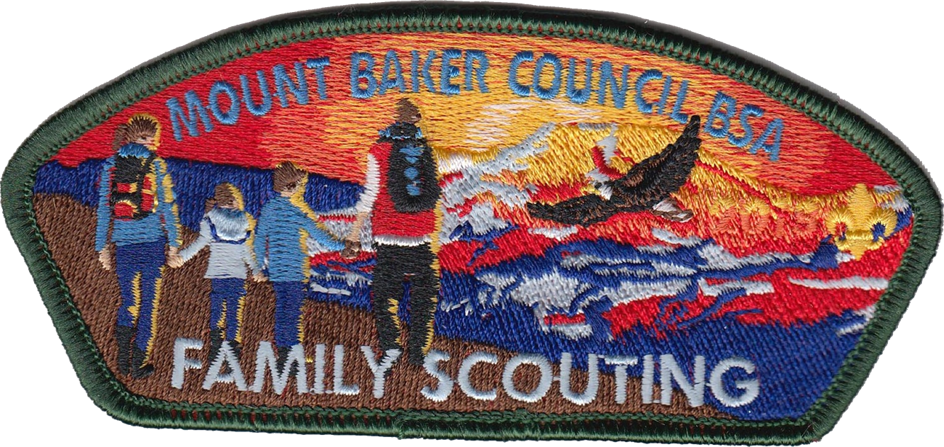 NEW Limited Edition Family Scouting Patch - Mount Baker Council ...